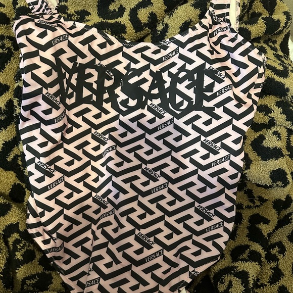 Versace | Swim | Versace Greca One Piece Swimsuit | Poshmark